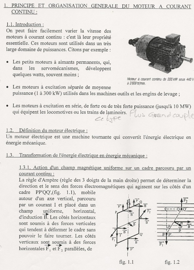 Moteur courant continu :: explications sur la méthode électrique ...