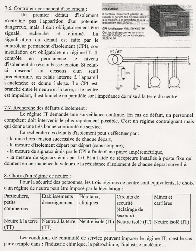 Les Régimes de Neutre :: explications sur la méthode électrique ...